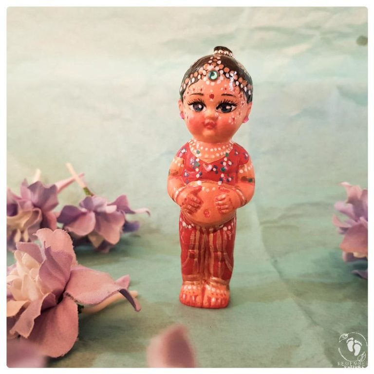 Radha first deity doll for kids to love and worship - Remember Krishna