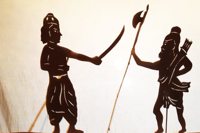 Krishna Avatar Shadow Puppets show - Remember Krishna