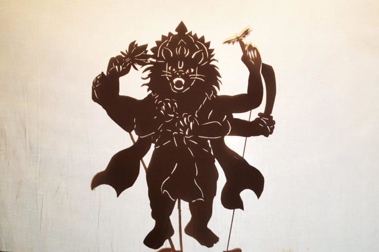 Krishna Avatar Shadow Puppets show - Remember Krishna