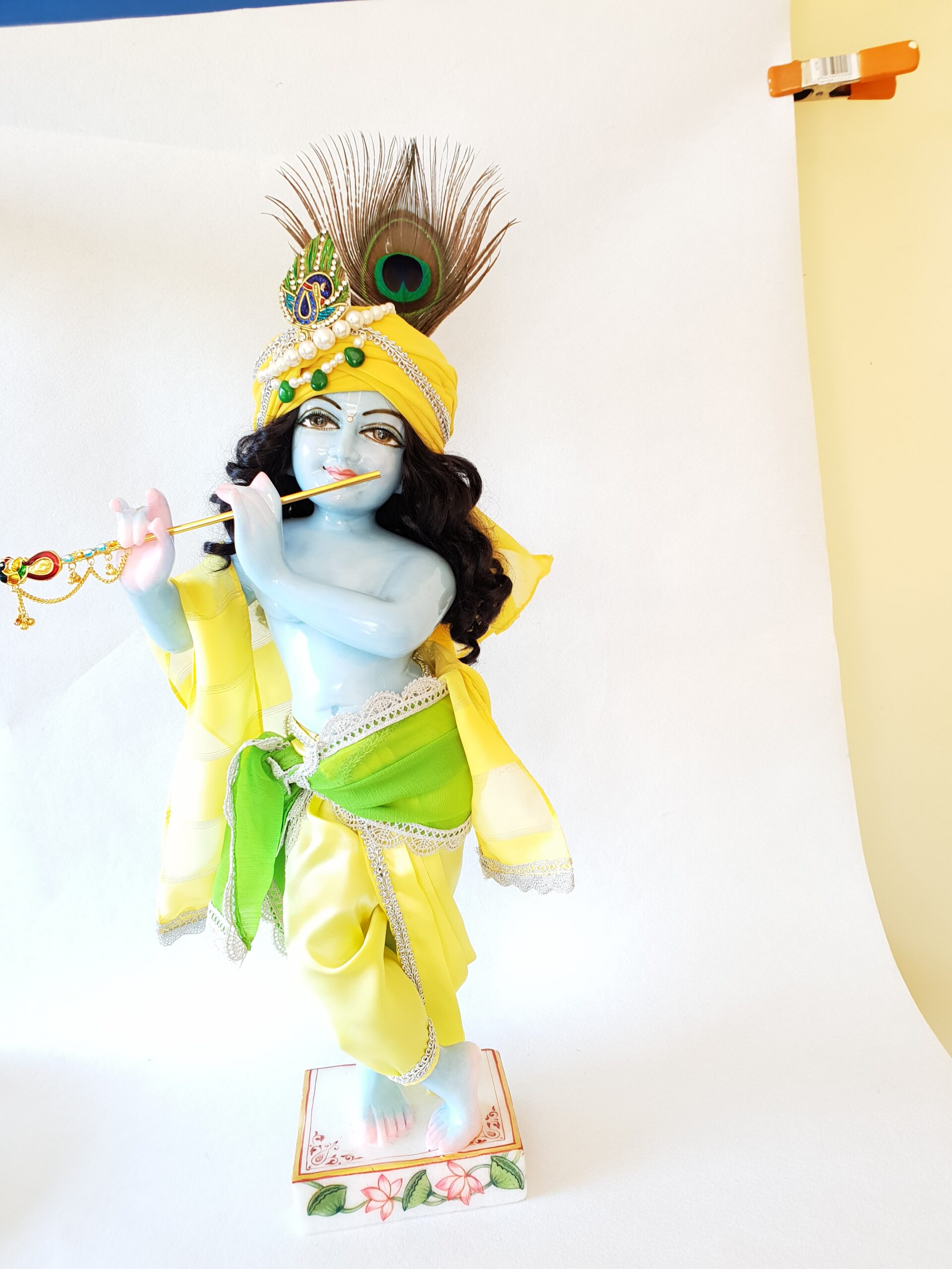 Krishna Deity Look Book - Marble murti - Remember Krishna