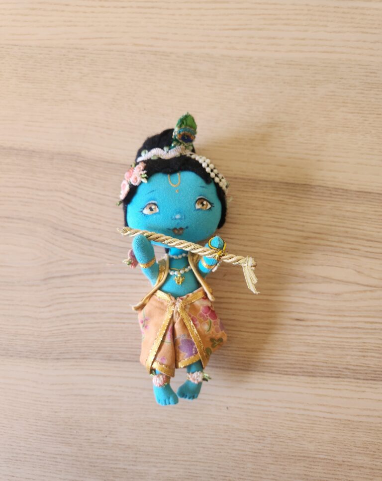 Soft Radha Krishna dolls set - Remember Krishna